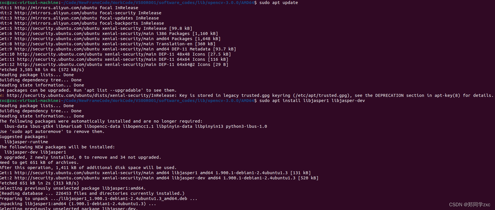 关于ubuntu22.04 缺失libjasper1库的解决_unable to locate package libjasper1-CSDN博客