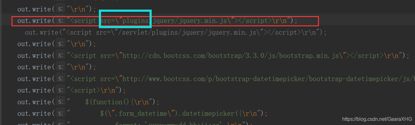 jsp文件运行无错误，替换为java文件运行却出现Bootstrap‘s JavaScript requires jQuery at bootstrap.js:8_java 运行包时替换 ...