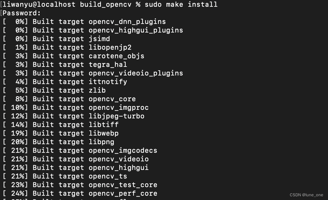 MacOS下载配置OpenCV_mac opencv 下载安装-CSDN博客
