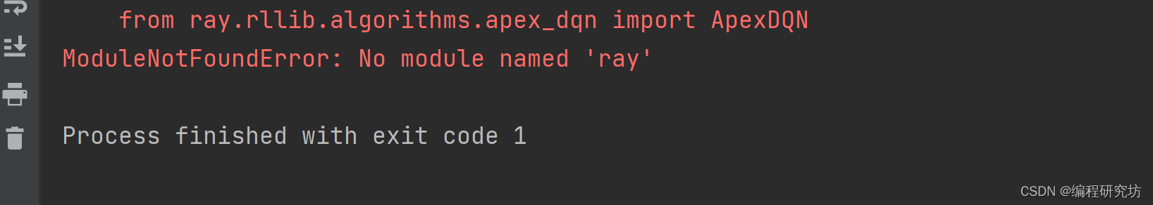 Error No Matching Distribution Found For Ray解决办法 Csdn博客