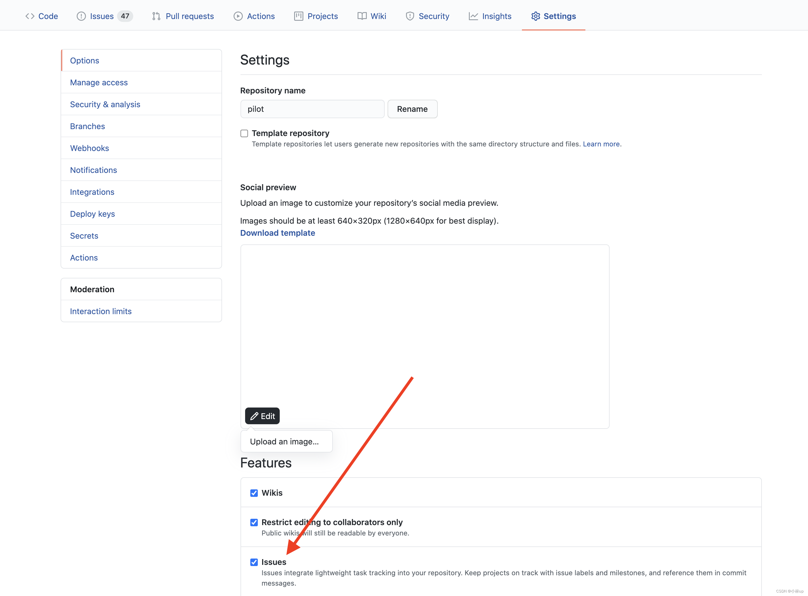 github fork的项目没有issue_github没有issue-CSDN博客