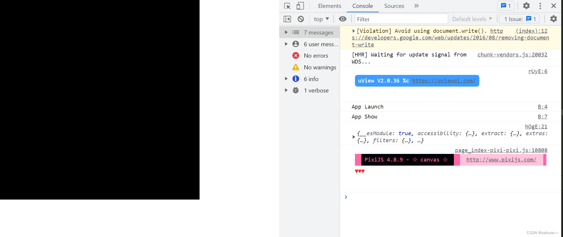 uniapp引入使用pixi.js遇到的坑_uniapp pixijs-CSDN博客