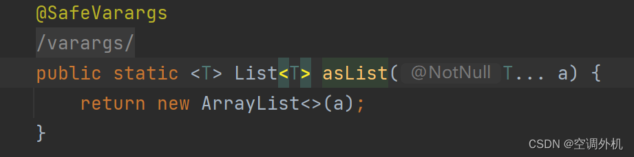 List使用addAll()方法报错_list的addall方法报错-CSDN博客