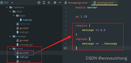 【两种方式愉快的使用go.mod引用自己开发的package包(库）】_go引入自己的包-CSDN博客