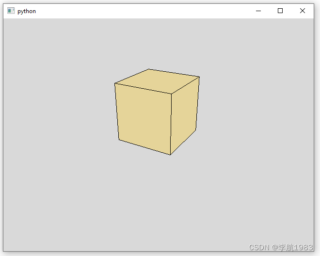 Python+OpenGL绘制3D模型（五）绘制三角型_opengl python-CSDN博客