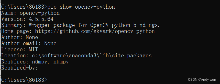 解决报错cannot import name ‘_registerMatType‘ from ‘cv2.cv2‘_opencv-python和opencv-python-headless-CSDN博客