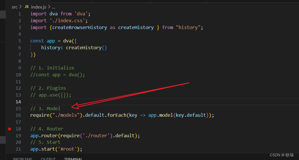 React Dva项目 简单引入models中的所有JS文件_dva 如何匹配models 中的文件-CSDN博客