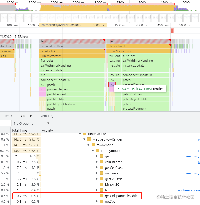 Vue3 Table 性能优化，减少 85% 渲染耗时_vue3 el-table大数据性能-CSDN博客