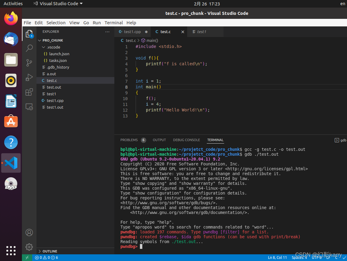pwntools安装+gdb调试(vscode环境)_vscode导入pwntools-CSDN博客