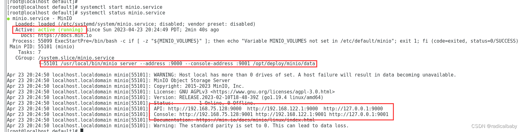 CentOS7 离线安装minio_centos7离线安装minio-CSDN博客