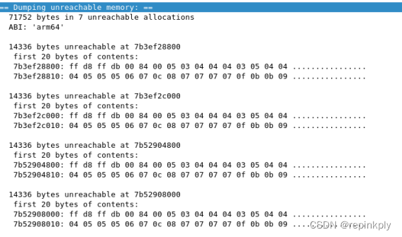 libmemunreachable+malloc debug分析内存泄露_android libmemunreachable.so-CSDN博客