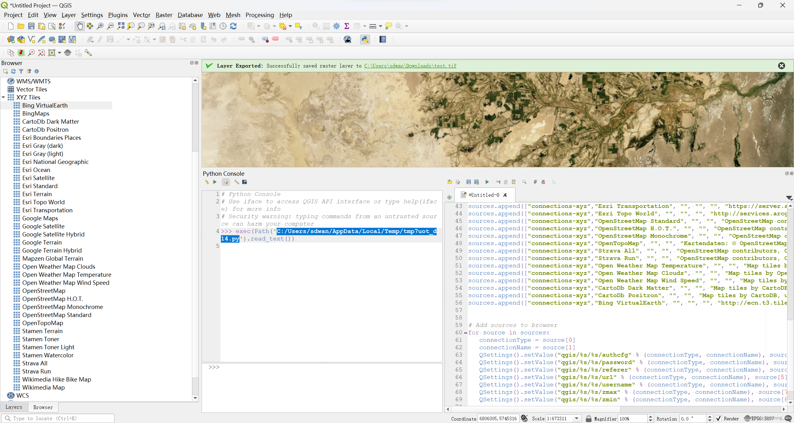 QGIS 加载在线XYZ地图图层_qgis加载xyz-CSDN博客