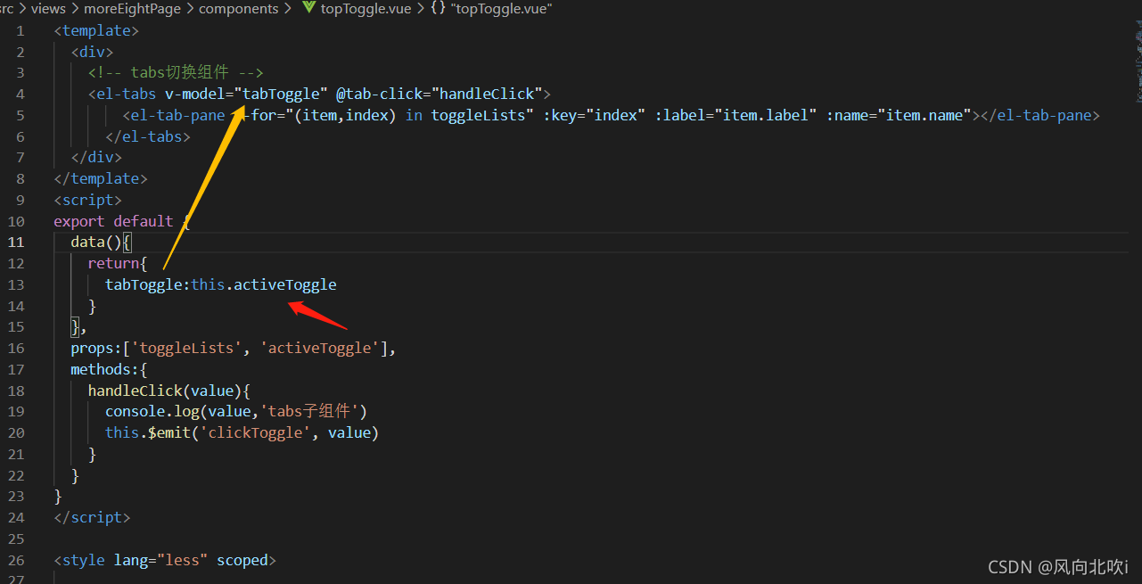 Avoid mutating a prop directly since the value will be overwritten whenever the parent component ...