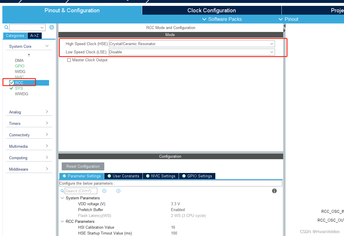 [STM32F103系列]（2）使用STM32CUBEMX进行基础时钟配置_stm32f103时钟配置cubemx-CSDN博客