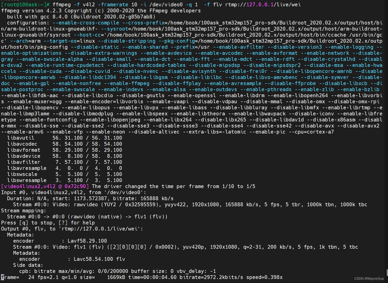 STM32MP157-视频监控项目-FFmpeg-Nginx-RTMP-流媒体视频_stm32mp175 视频编解码-CSDN博客