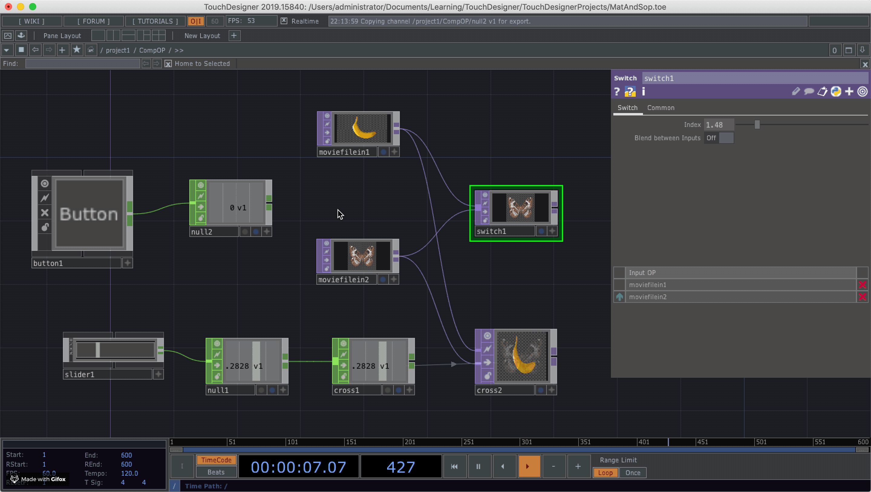 TouchDesigner学习 Comp元件的应用_touchdesingner原件应用-CSDN博客