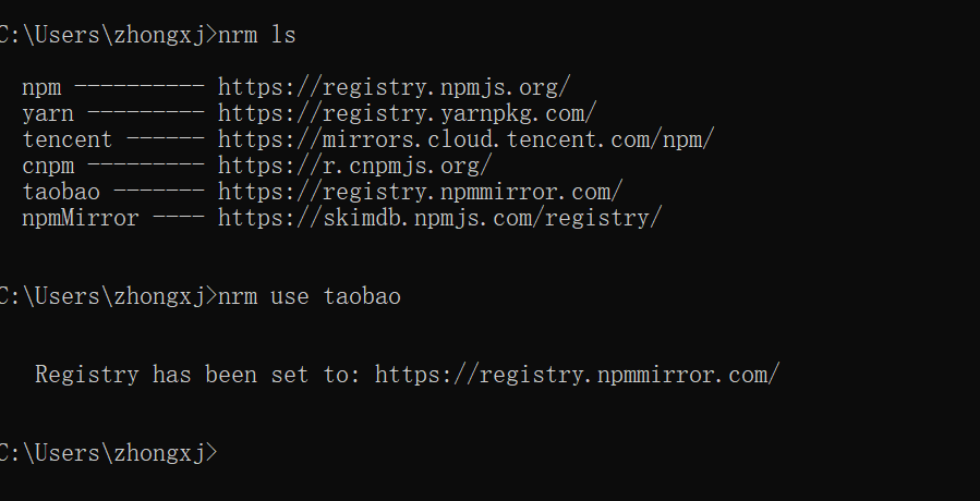 Vue使用npm安装nrm时报错问题解决_to a dynamic import() which is available in all co-CSDN博客
