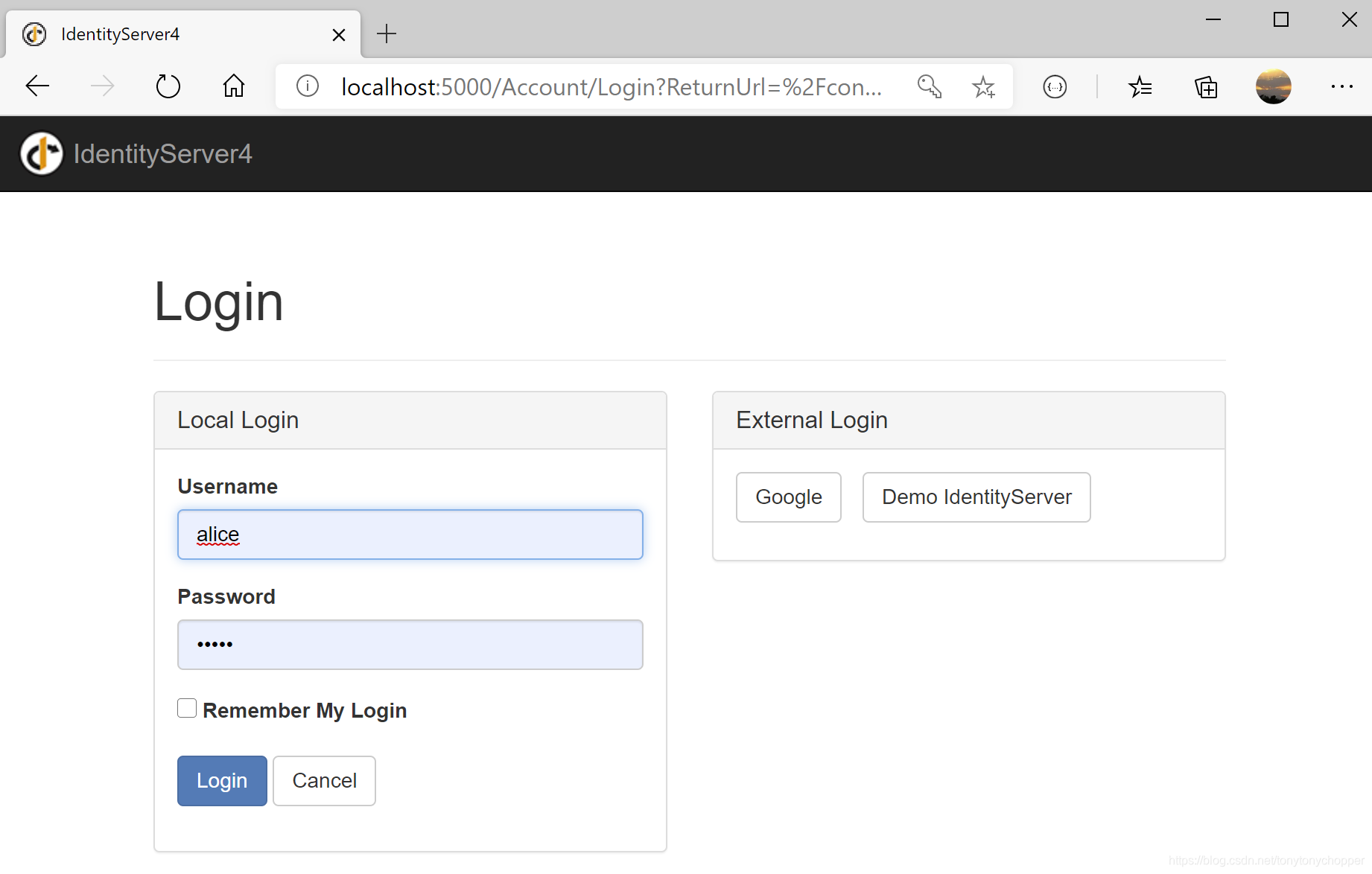 IdentityServer4填坑(2) - Reference Token_identityserver reference token-CSDN博客