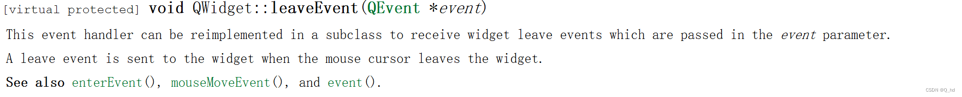 【qt】深入探索qt事件处理:从基础到高级自定义:qeventqt Event函数 Csdn博客