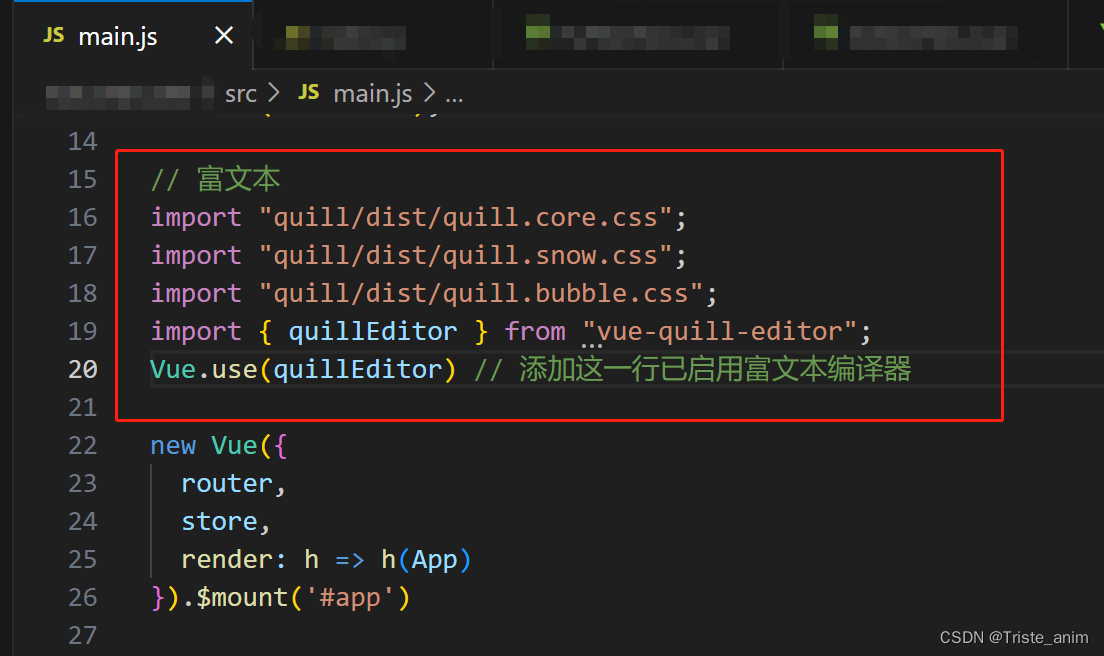 Vue-quill-editor在VSCode中的富文本编辑器实现,-CSDN博客