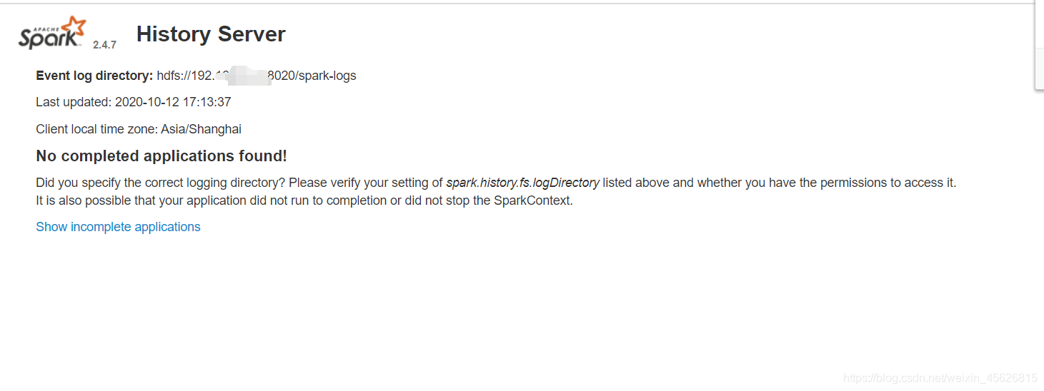 部署Spark的历史服务器---Spark History Server_hive on spark的历史服务器-CSDN博客