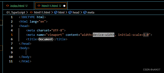 如何在vscode中快速生成html标准代码?一建搞定!vscode新建html文件并快速生成标准的html代码 Csdn博客