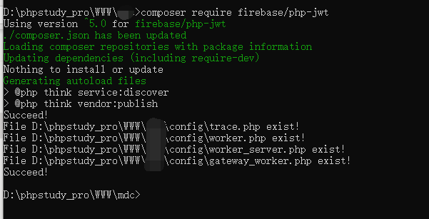 thinkphp6 使用 jwt 生成 token 中间件验证token_thinkphp jwt验证token-CSDN博客