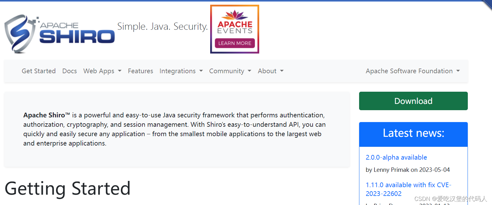 Java---Shiro框架_java shiro-CSDN博客