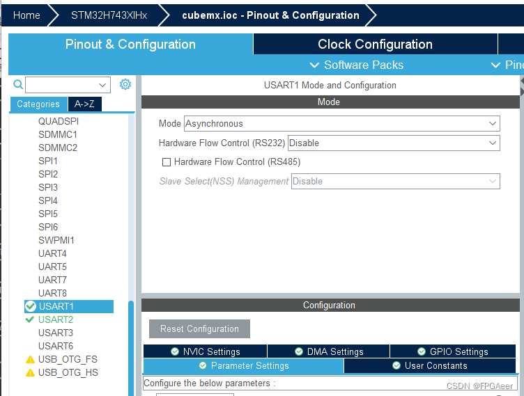 RT-Thread Studio与CubeMX联合编程之rtthread stm32h743的使用（三）uart串口设备使用-CSDN博客