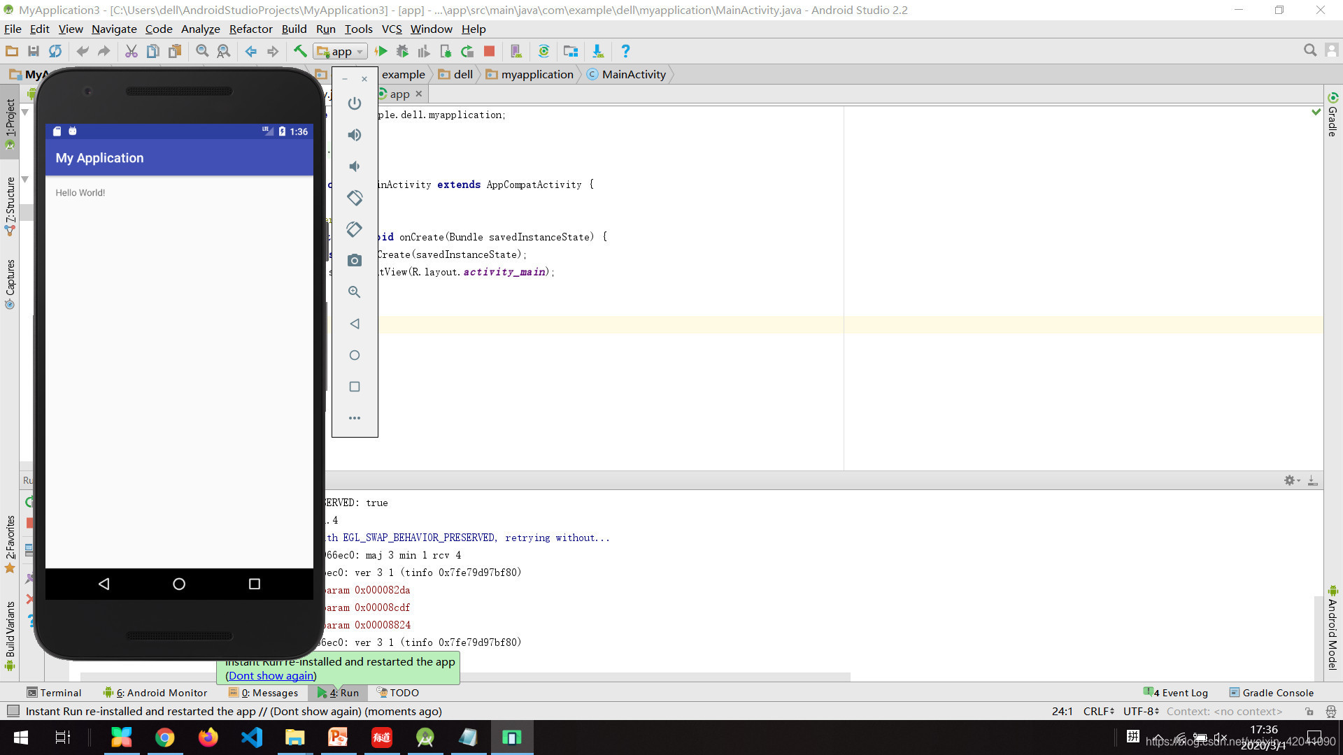 Android编译器Android studio入门级别，常见问题（一） 问题：Falied to find target with hash "android-27" in:所在路径 ...