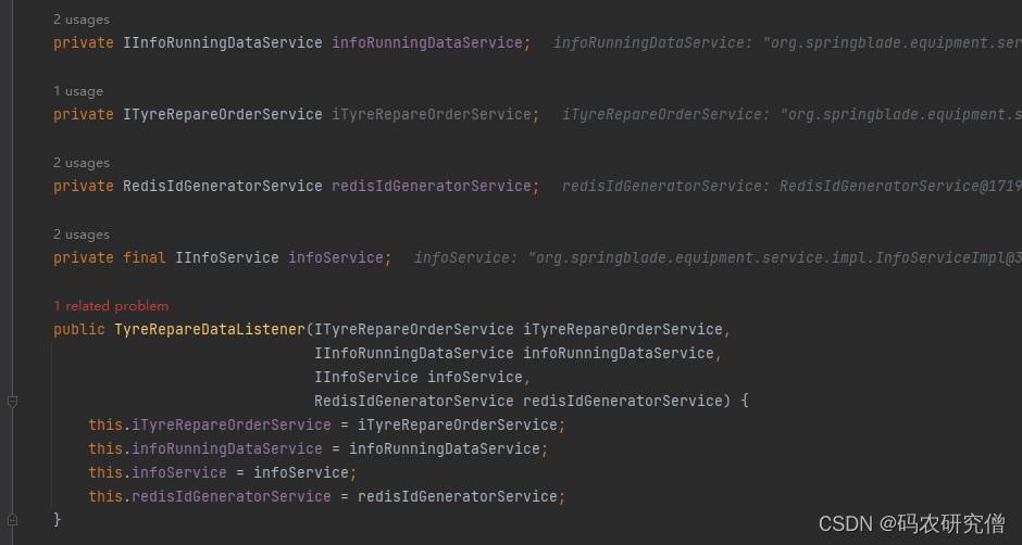 详细分析Java中Service报NullPointerException的相关知识（实战Bug）_service注入为nullpointerexception-CSDN博客
