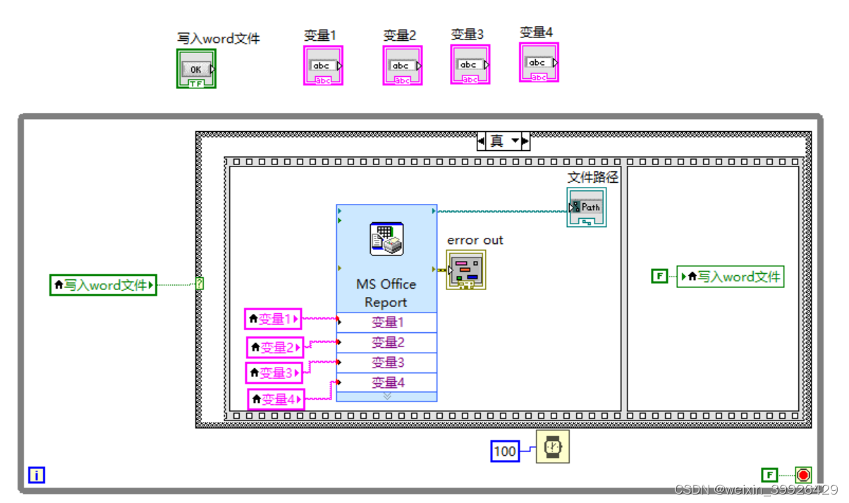labview 写入文本到word报表(标签方法)_labview写入word模板表格-CSDN博客