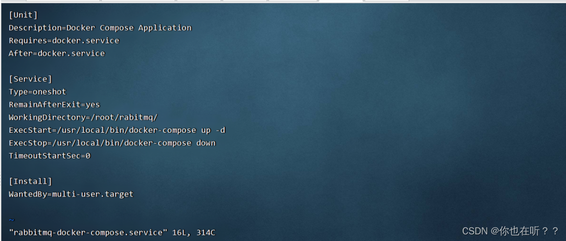 用docker-compose部署Rabbitmq三节点集群部署方案_docker-compose 安装 rabbitmq镜像集群-CSDN博客