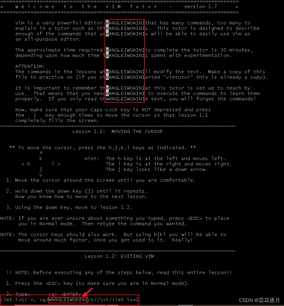 Vim中插入连续序号 Csdn博客
