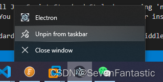 electron nsis 安装包 window下任务栏无法正常固定与取消固定 Pin to taskbar_electron 固定到任务栏-CSDN博客