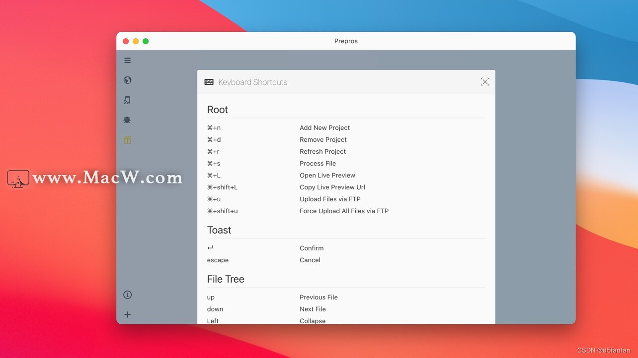 前端开发工具：Prepros for Mac-CSDN博客