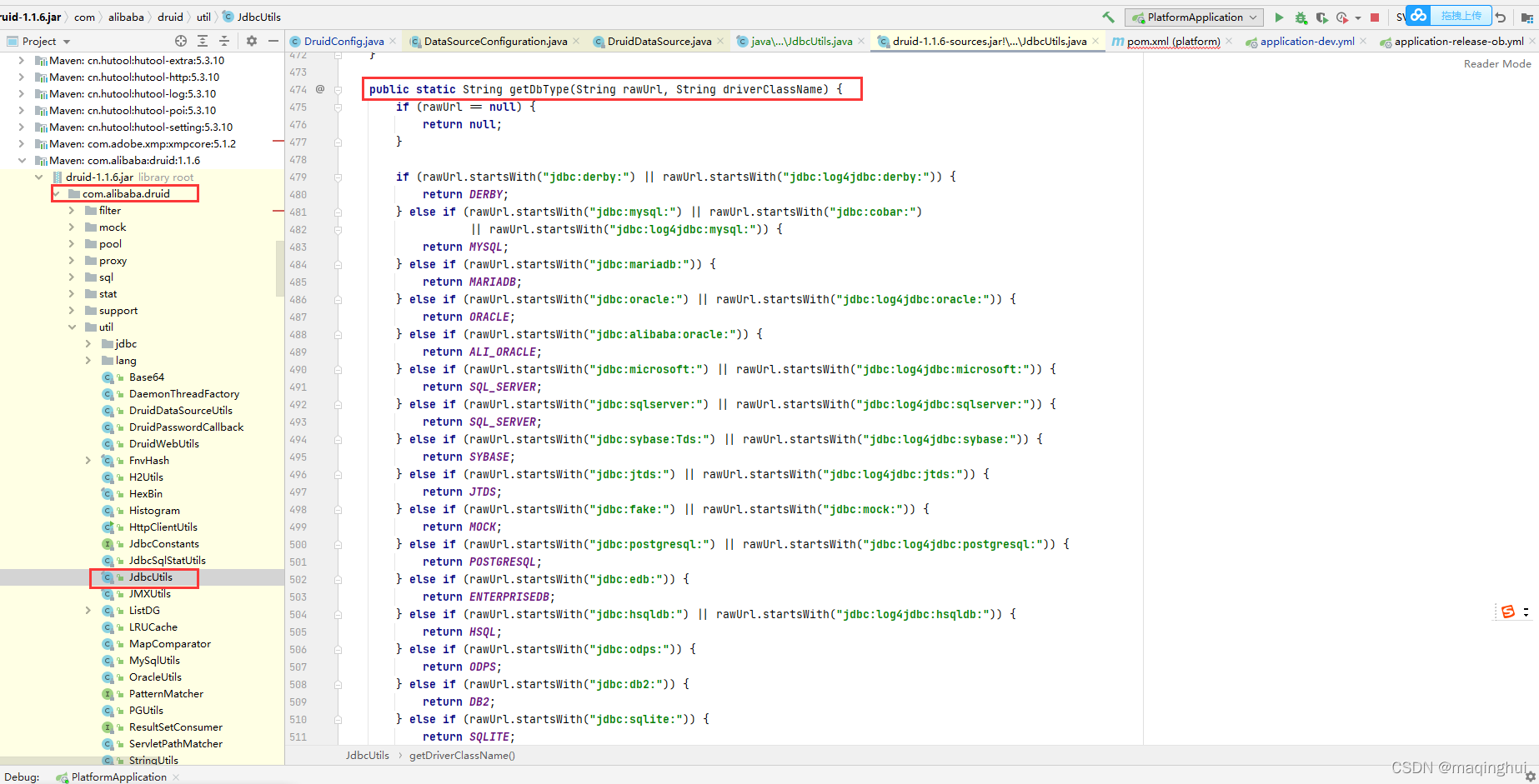 com.alibaba.druid.sql.parser.ParserException: syntax error, error in :‘desc limit ?‘, expect ...
