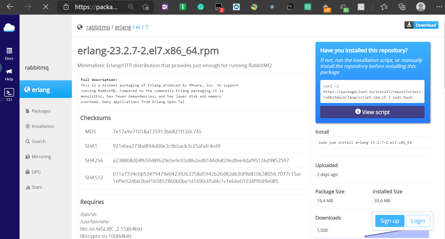 RabbitMQ安装教程 —— linux系统_linux rabbitmq安装包-CSDN博客