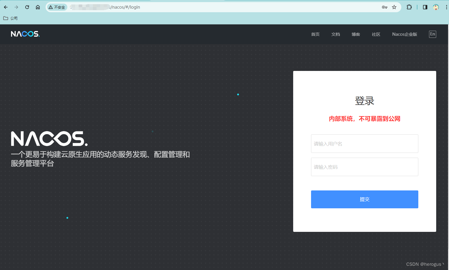 【Docker基础四】Docker安装Nacos_nacos docker-CSDN博客