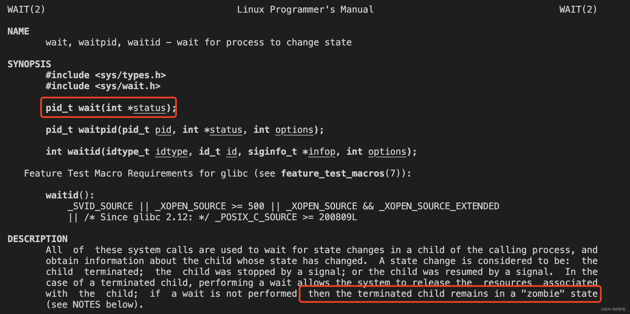 多进程｜基于非阻塞调用的轮询检测方案｜进程等待｜重新理解挂起｜Linux OS_waitpid 程序异常退出-CSDN博客
