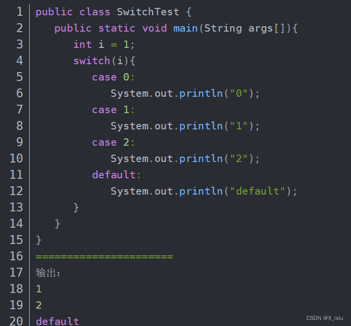switch....case击穿| return 和break的区别_switch case return-CSDN博客