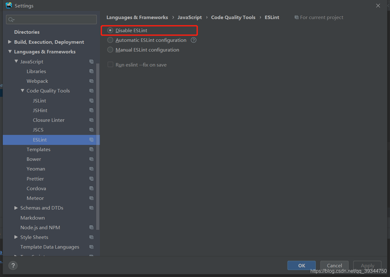 webstrom报错ESLint:expected indentation of 0 spaces but found 2.(indent)解决方法_expected indentation ...