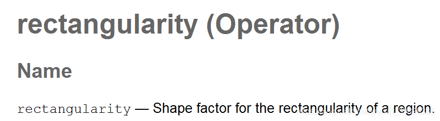Halcon 算子 rectangularity_halcon rectangularity-CSDN博客