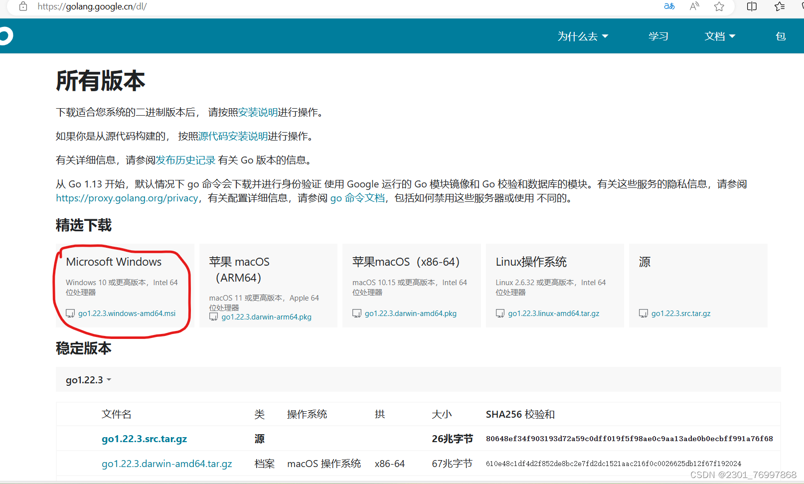 Go语言学习笔记-CSDN博客