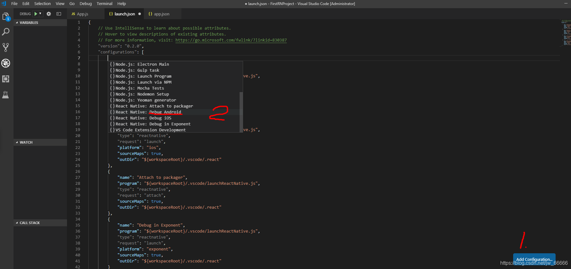 React Native环境搭建以及项目调试_react-native-worklets-core:configurecmakedebug-CSDN博客
