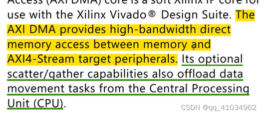 AXI DMA简介与使用【ZYNQ】+【DMA】+【Vivado】-CSDN博客