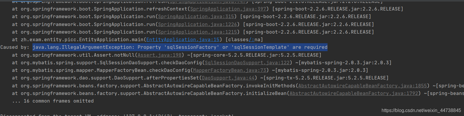 Springboot 编译报错url attribute is not specified and no embedded datasource could be configured-CSDN博客