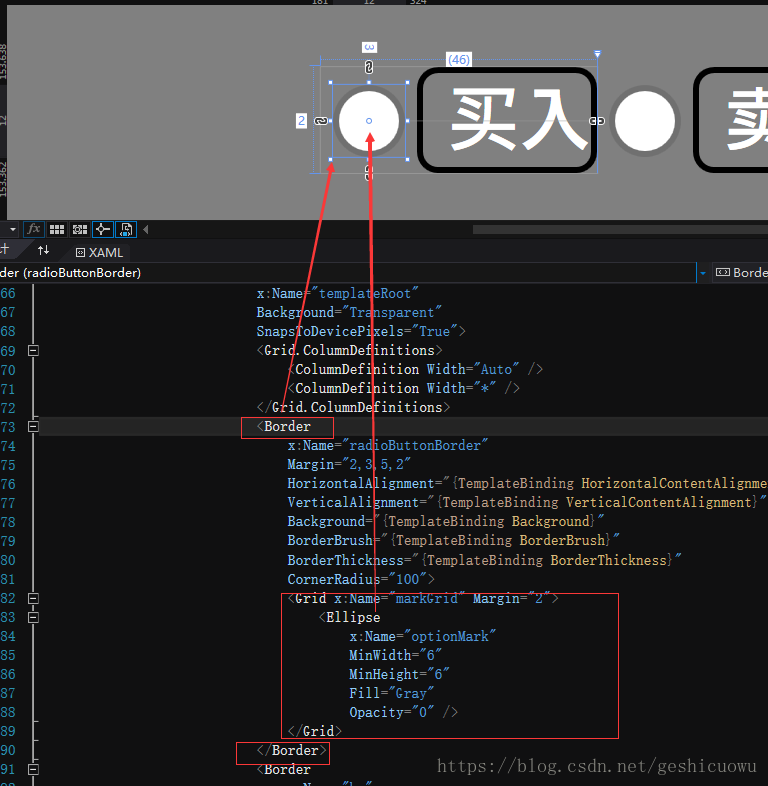 .NET漫游指南-016-(WPF style ,trigger , template and storyboards) ControlTemplate浅析_wpf storyboard 渐变 ...