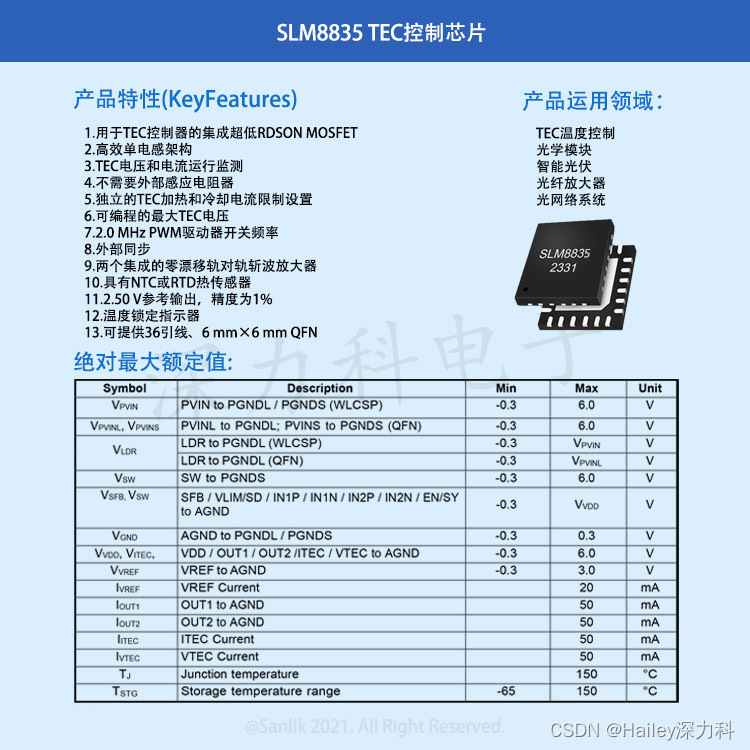 深入了解SLM883X系列SLM8835 TEC控制芯片，如何实现高精度高效率的温度控制？_slm8834-CSDN博客