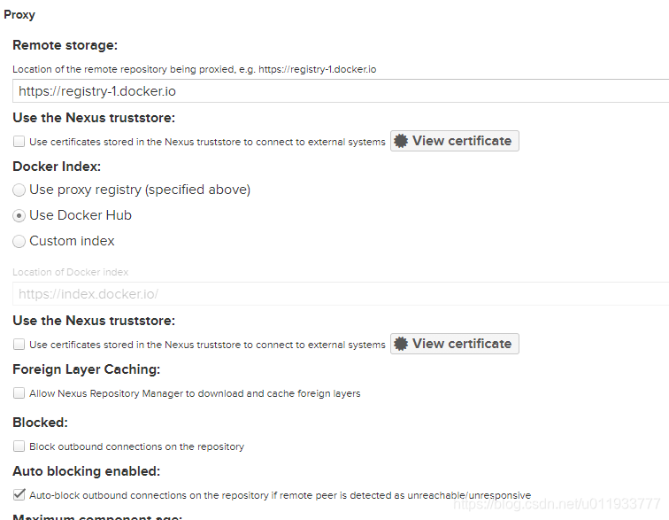 Nexus3 搭建配置Docker镜像私有仓库+代理_nexus3 docker镜像地址-CSDN博客